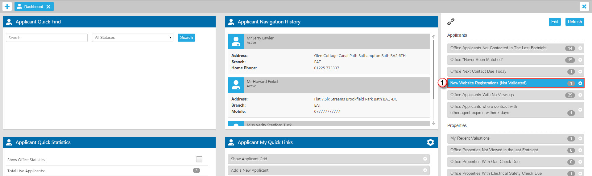 Website Registrations - Expert Agent Documentation