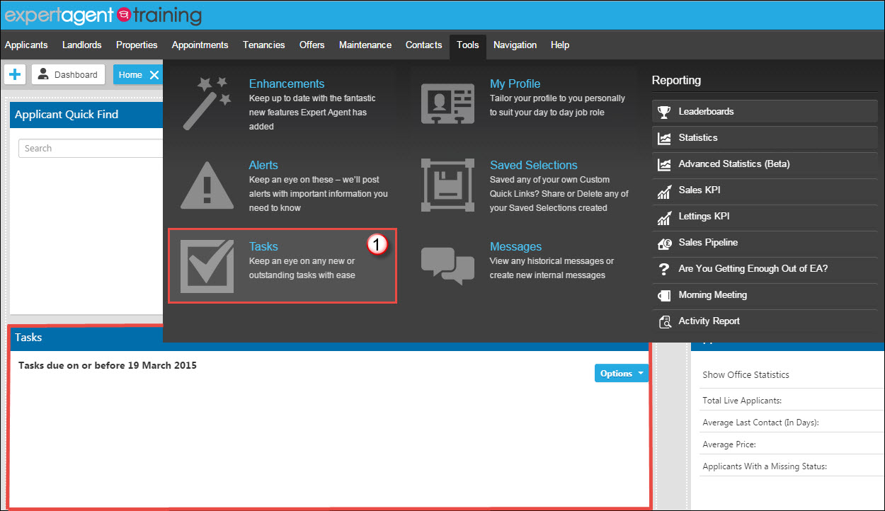 Checking Tasks - Expert Agent Documentation