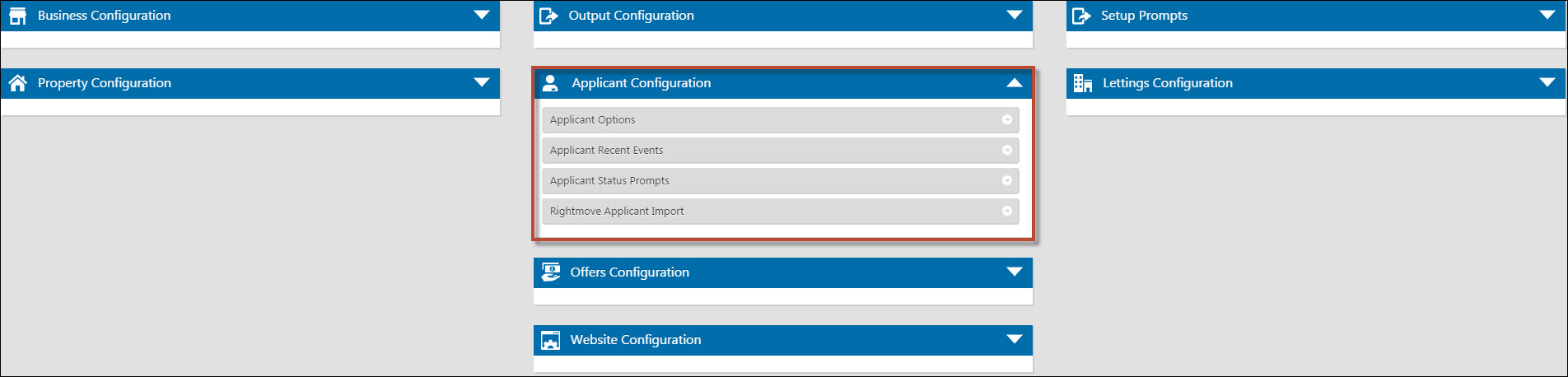 Applicant Configuration - Expert Agent Documentation